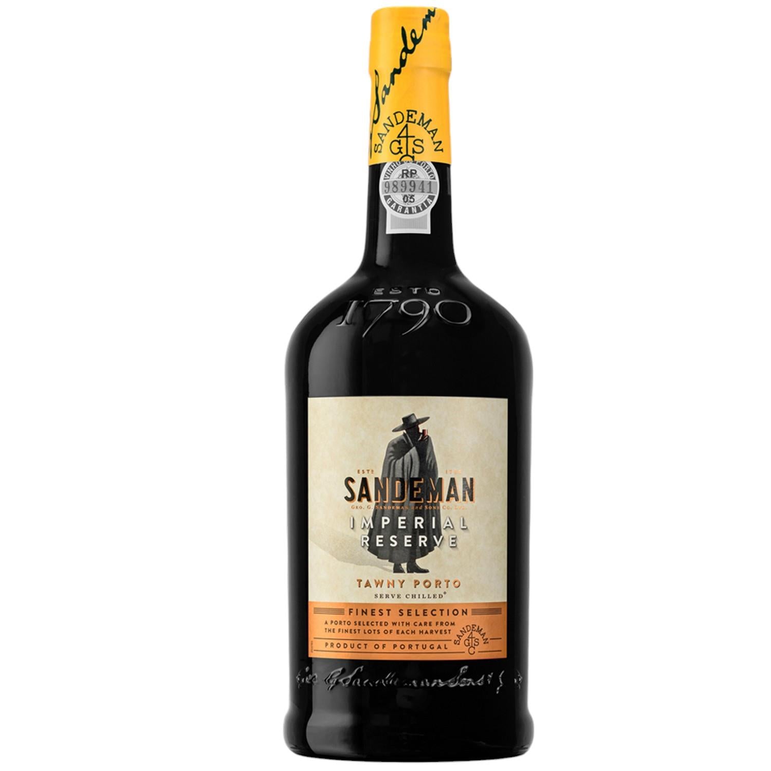 Sandeman Imperial Reserve Tawny Port - Damaged Label