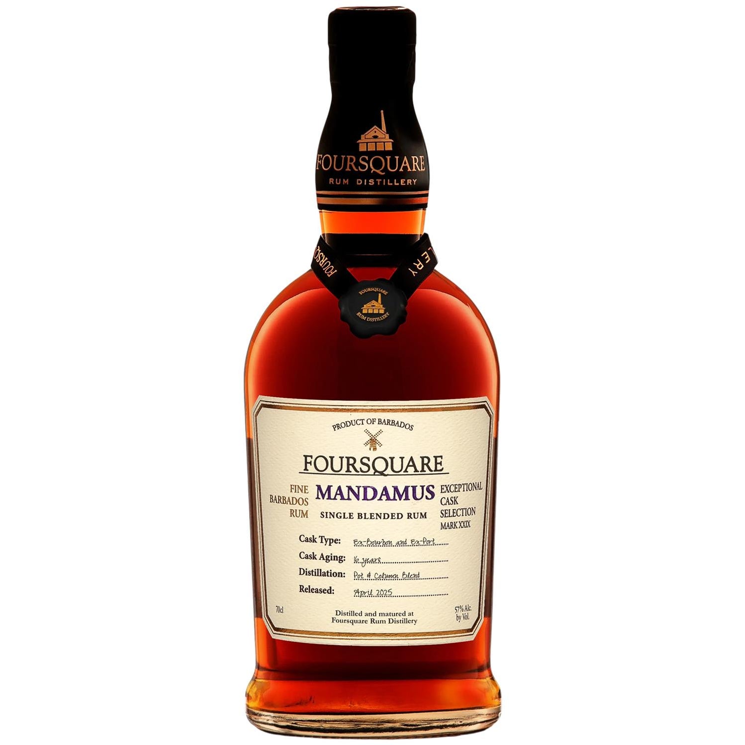 Foursquare Mandamus Exceptional Cask Selection Mark XXIX Rum | UK Next ...