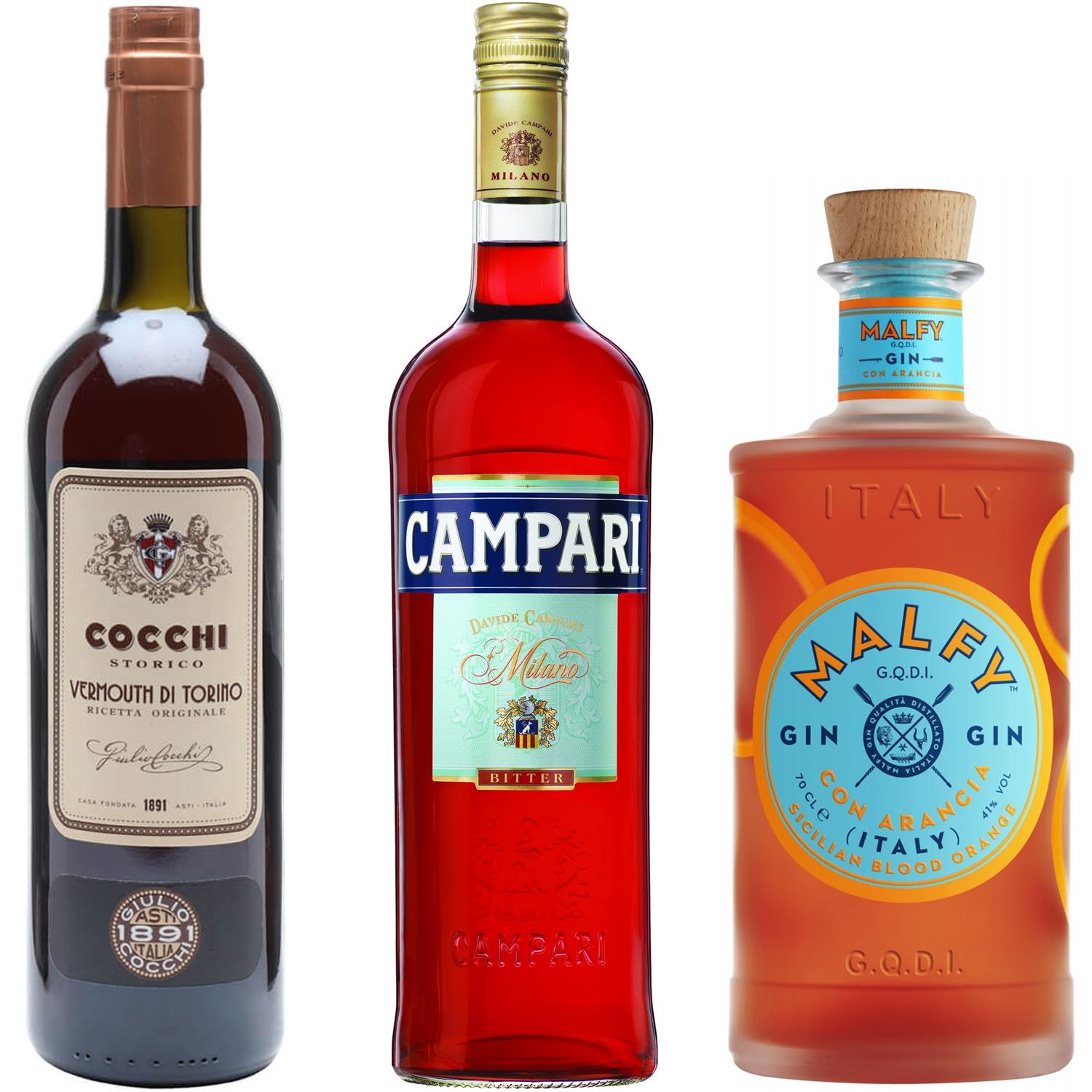 The Secret Bottle Shop Negroni Cocktail Kit | Next Day Delivery