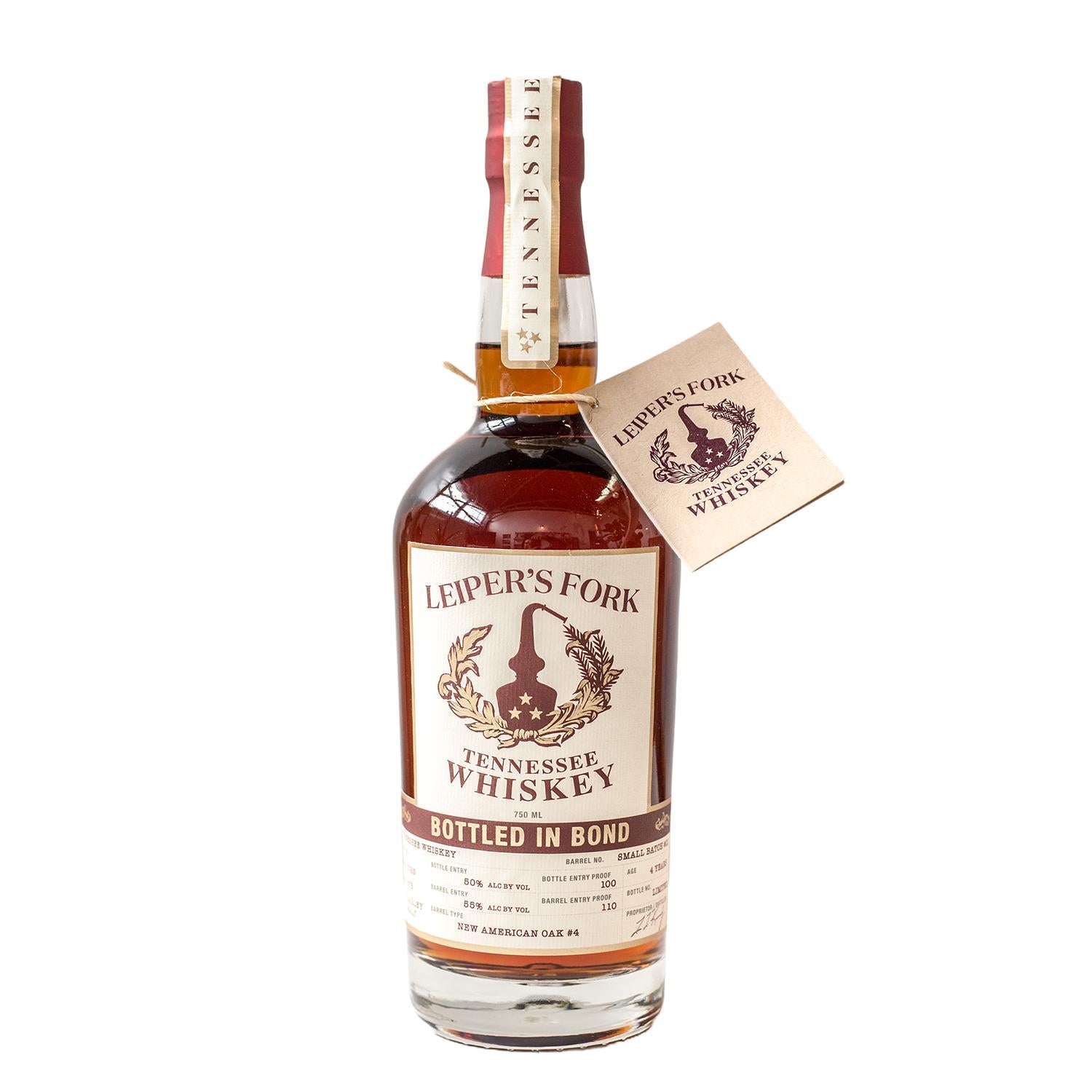 Leiper's Fork Bottled In Bond Tennessee Whiskey | Secret Bottle Shop ...