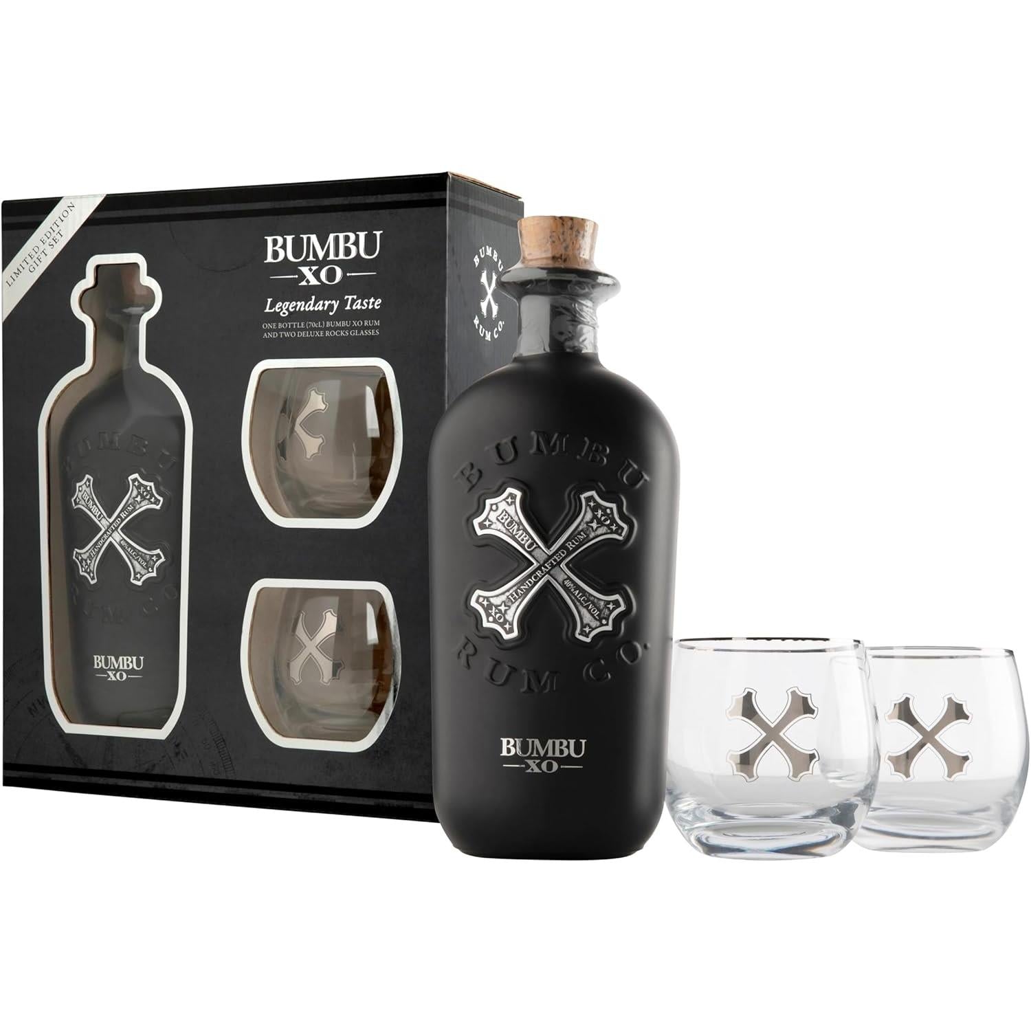 Bumbu XO Rum Two Glass Gift Pack | Next Day Delivery