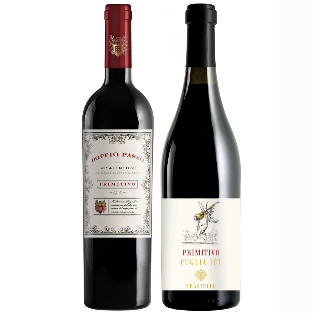 Italian Primitivo Red Wine Duo | Next Day Delivery