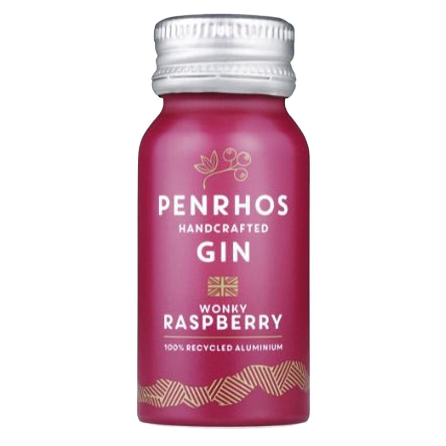 Penrhos Wonky Raspberry Gin Miniature | Next Day Delivery | Secret ...