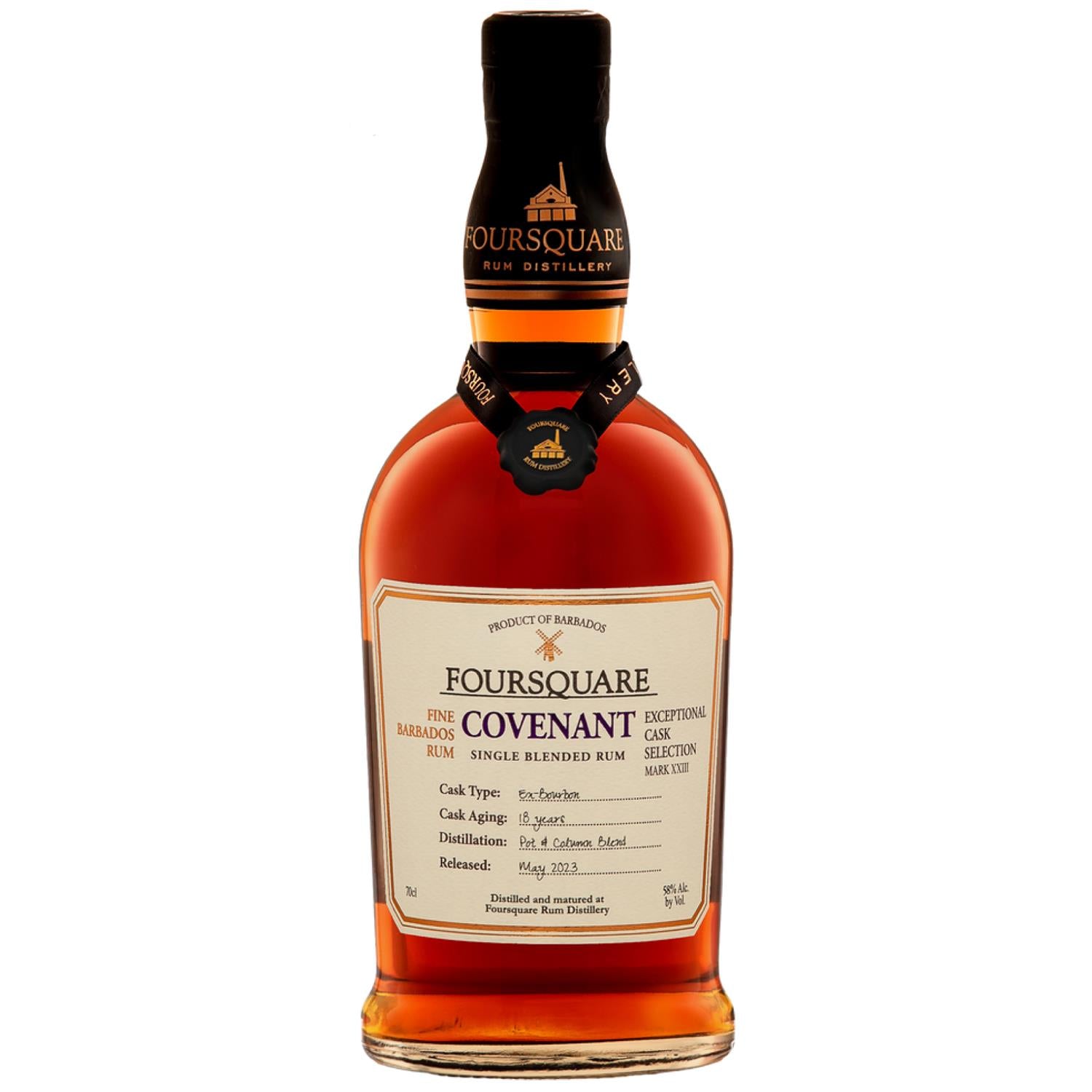 Foursquare Exceptional Cask Covenant Mark XXIII Rum 75cl | Next Day Delivery