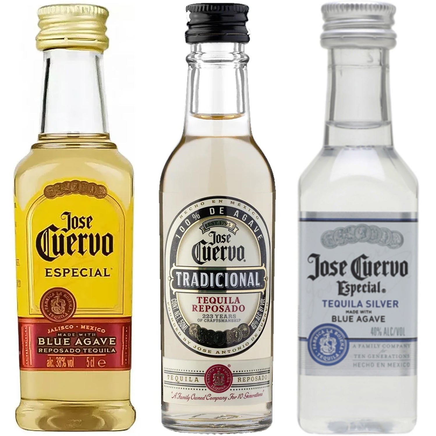 Jose Cuervo Tequila Discovery Miniature Set | Next Day Delivery