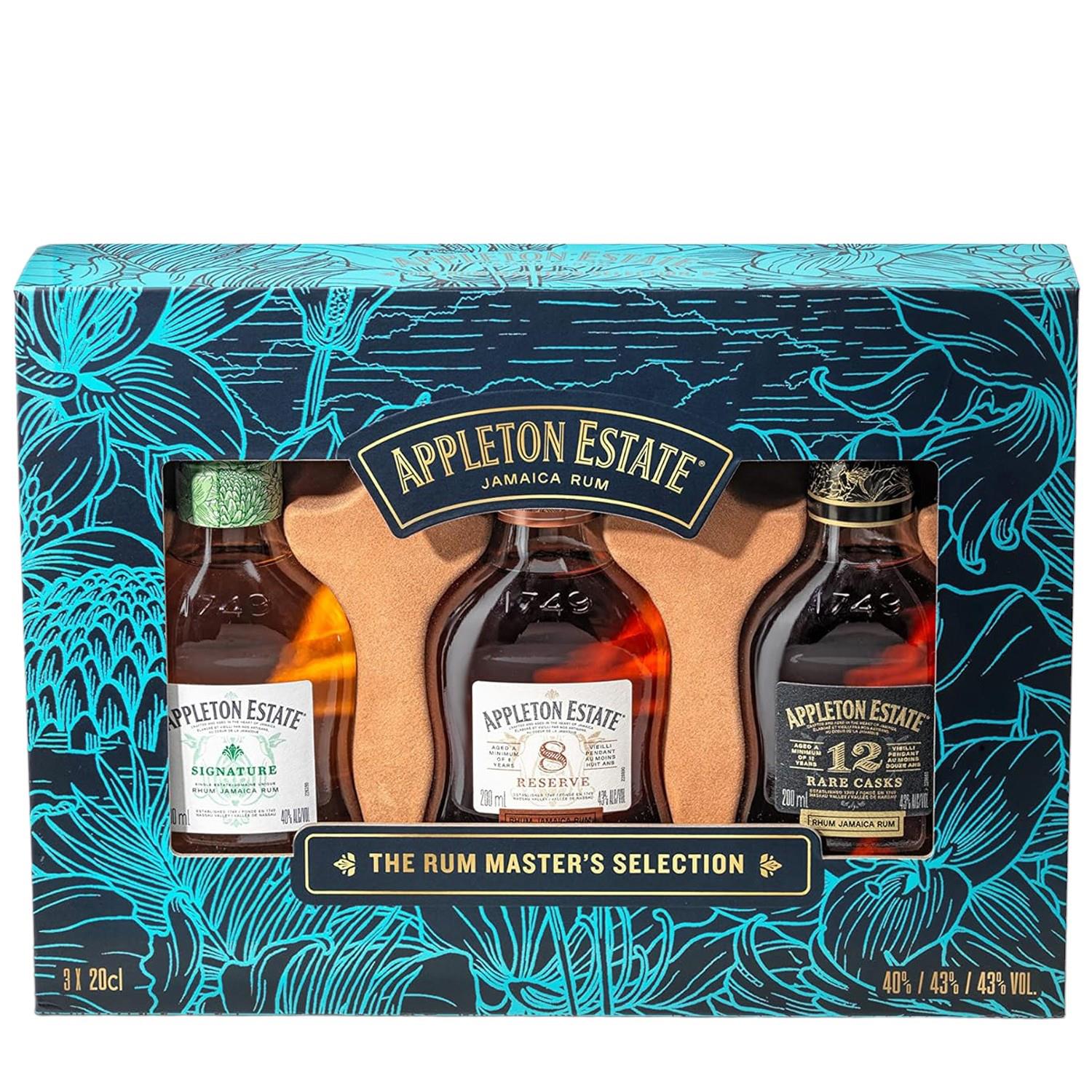 Appleton Estate Rum Masters Selection Gift Set | Next Day Delivery