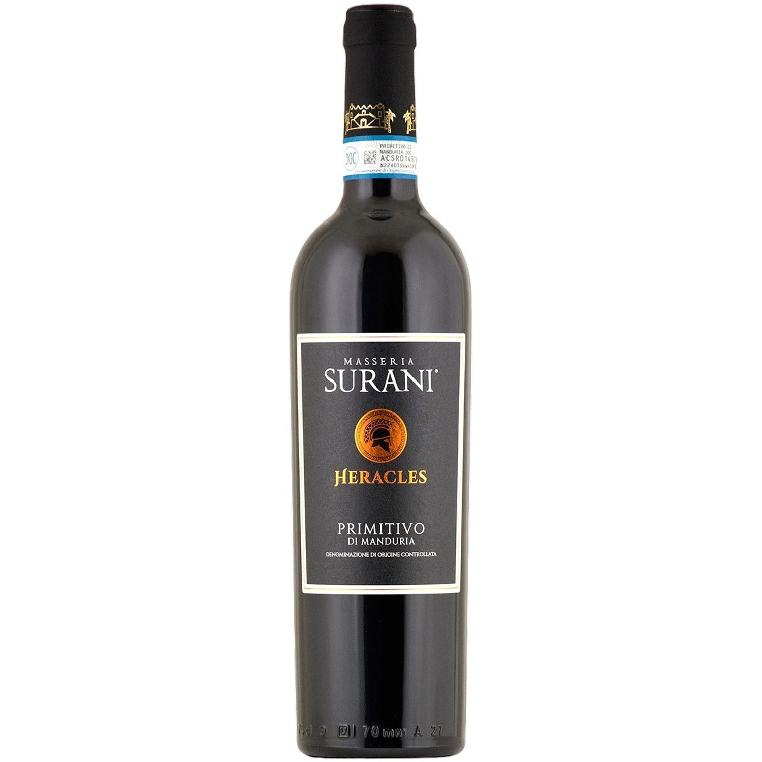 Tommasi Masseria Surani Heracles Primitivo | Next Day Delivery